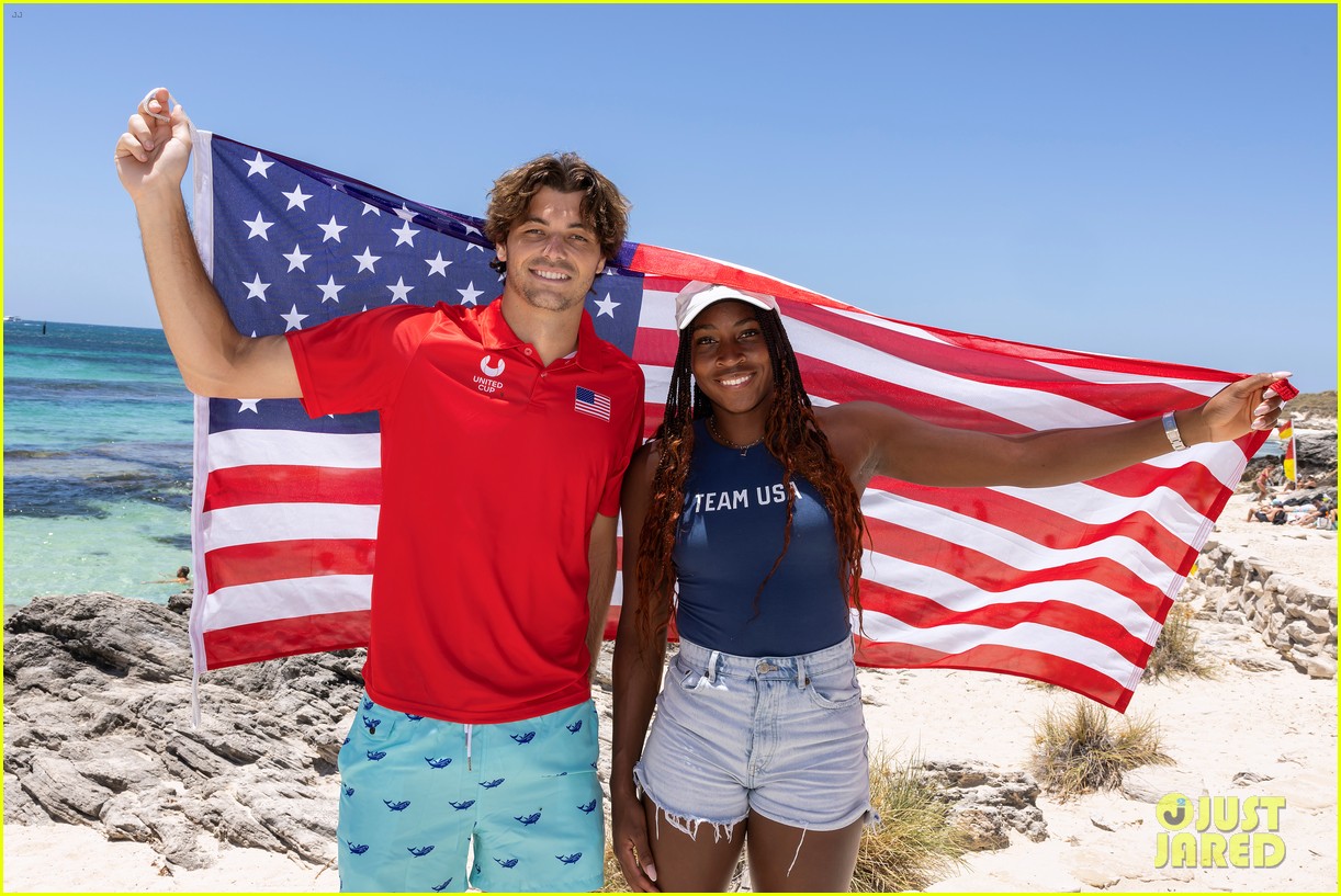 Coco Gauff & Taylor Fritz Hit the Beach in Perth Ahead of United Cup ...