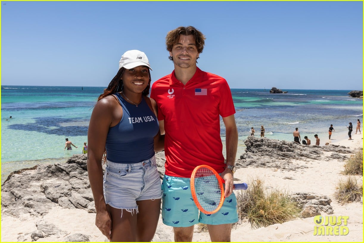 Coco Gauff & Taylor Fritz Hit the Beach in Perth Ahead of United Cup ...