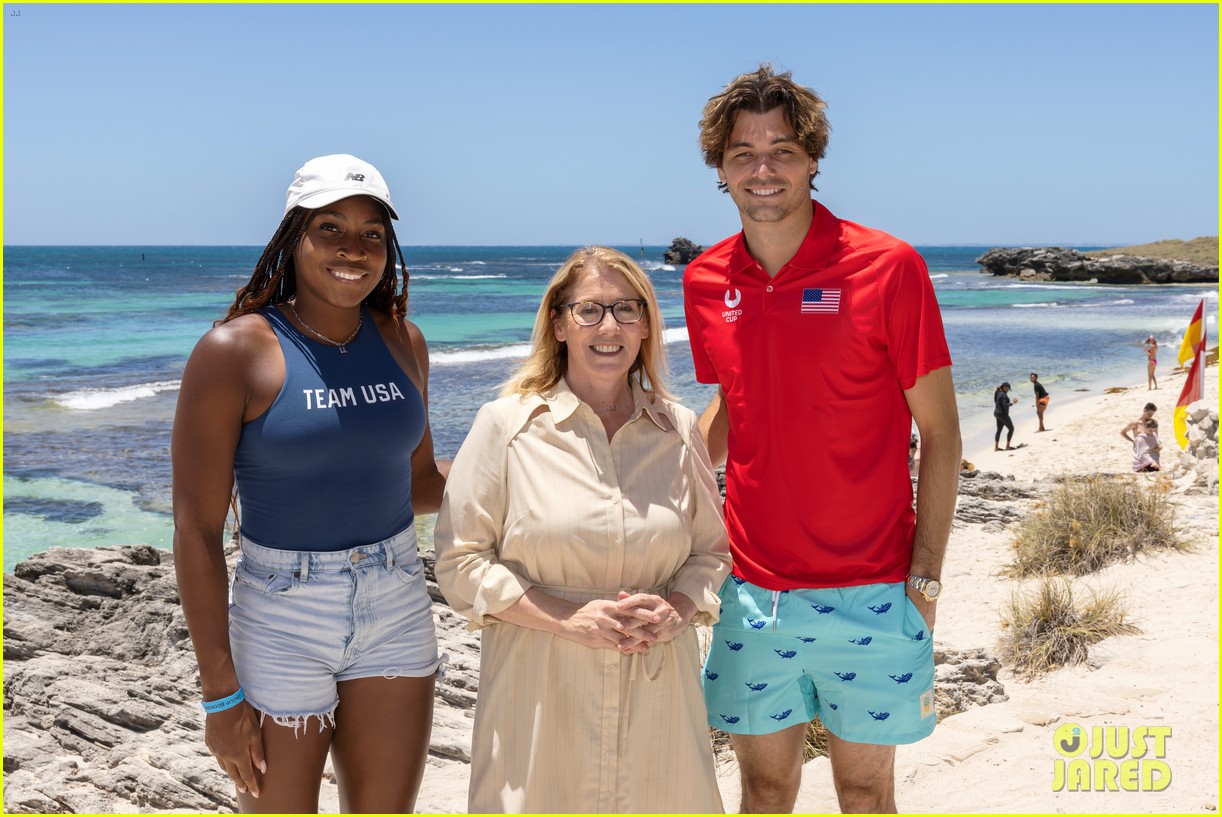 Coco Gauff & Taylor Fritz Hit the Beach in Perth Ahead of United Cup ...