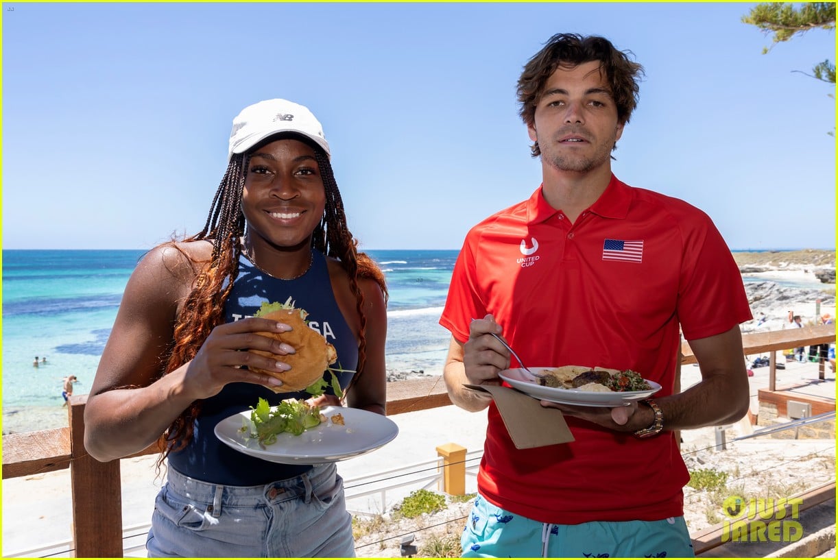 Coco Gauff & Taylor Fritz Hit the Beach in Perth Ahead of United Cup ...