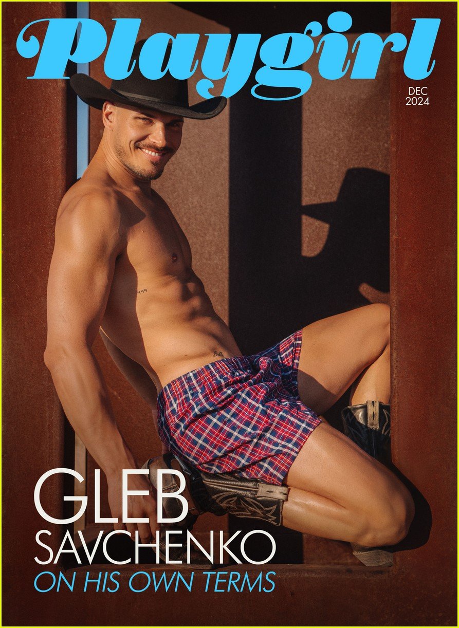 Gleb Savchenko Poses in His Underwear for 'Playgirl' Cover Shoot!: Photo 5106428 | Magazine ...