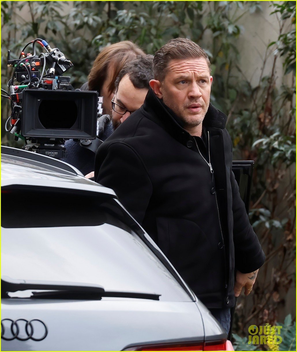 Tom Hardy & Guy Ritchie Film Scenes for New Crime Drama Series in ...