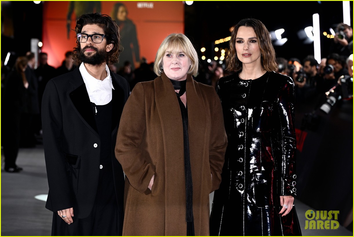 Keira Knightley Joins Co-Stars Ben Whishaw & Sarah Lancashire at 'Black Doves' Premiere in ...