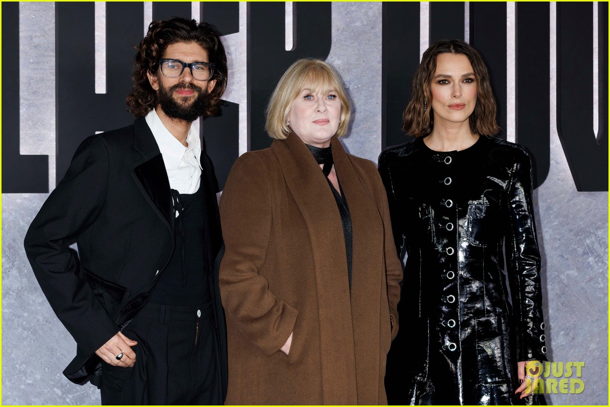 Keira Knightley Joins Co-Stars Ben Whishaw & Sarah Lancashire at 'Black Doves' Premiere in ...