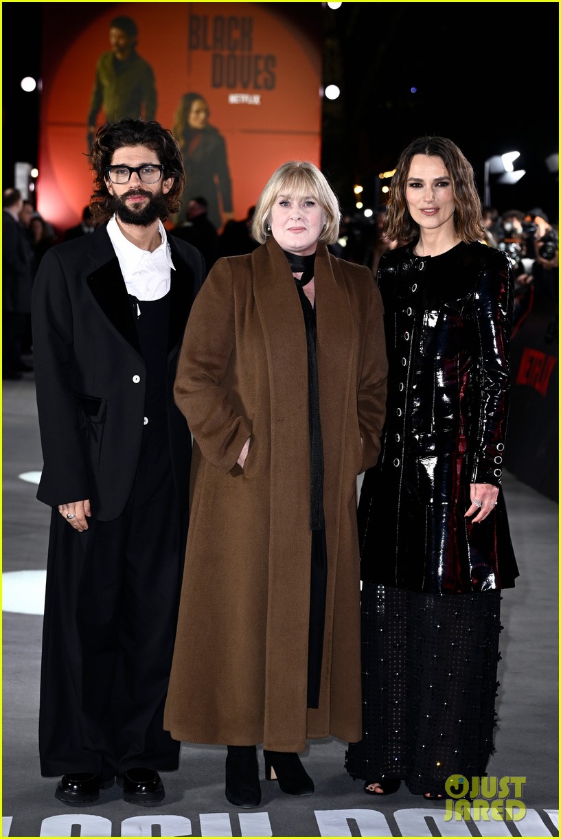 Keira Knightley Joins Co-Stars Ben Whishaw & Sarah Lancashire at 'Black Doves' Premiere in ...