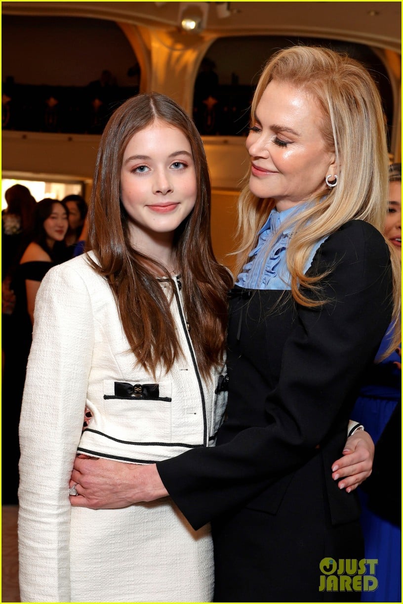 Nicole Kidman Makes Rare Appearance with 13-Year-Old Daughter Faith ...
