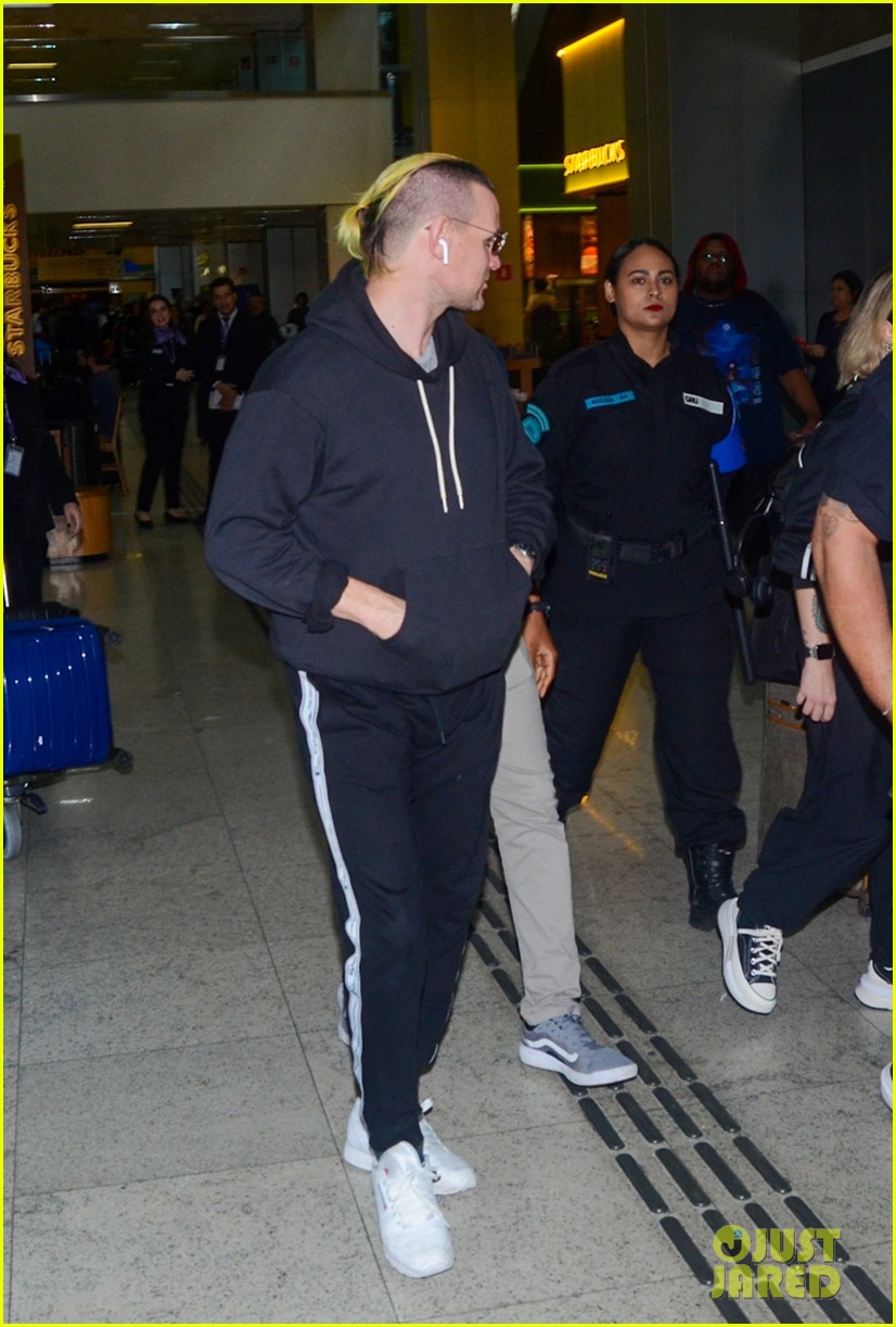 Matt Smith Wear His Mohawk in a Ponytail During Trip to Brazil: Photo ...