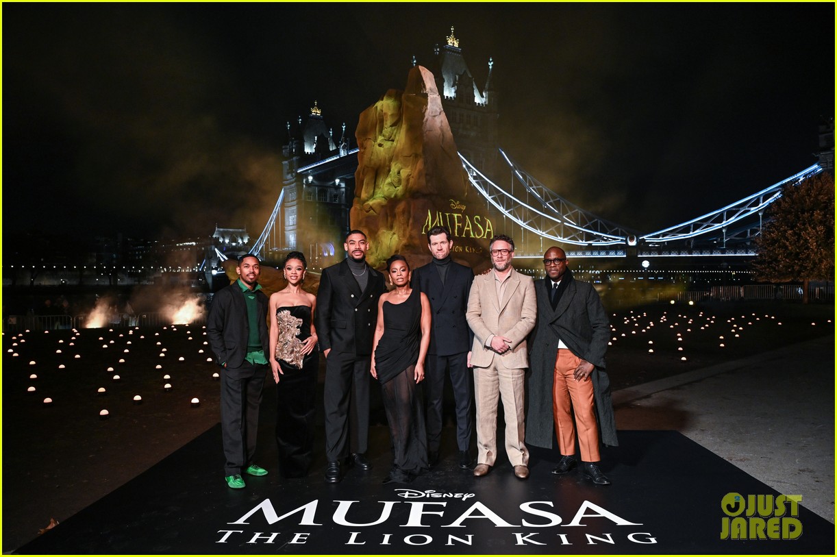 Disney's 'Mufasa' Cast Turns London's Tower Bridge Into Pride Rock for ...