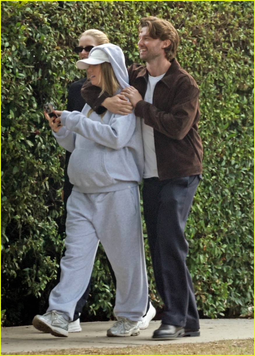 Patrick Schwarzenegger & Fiancee Abby Champion Put on Cute PDA During ...