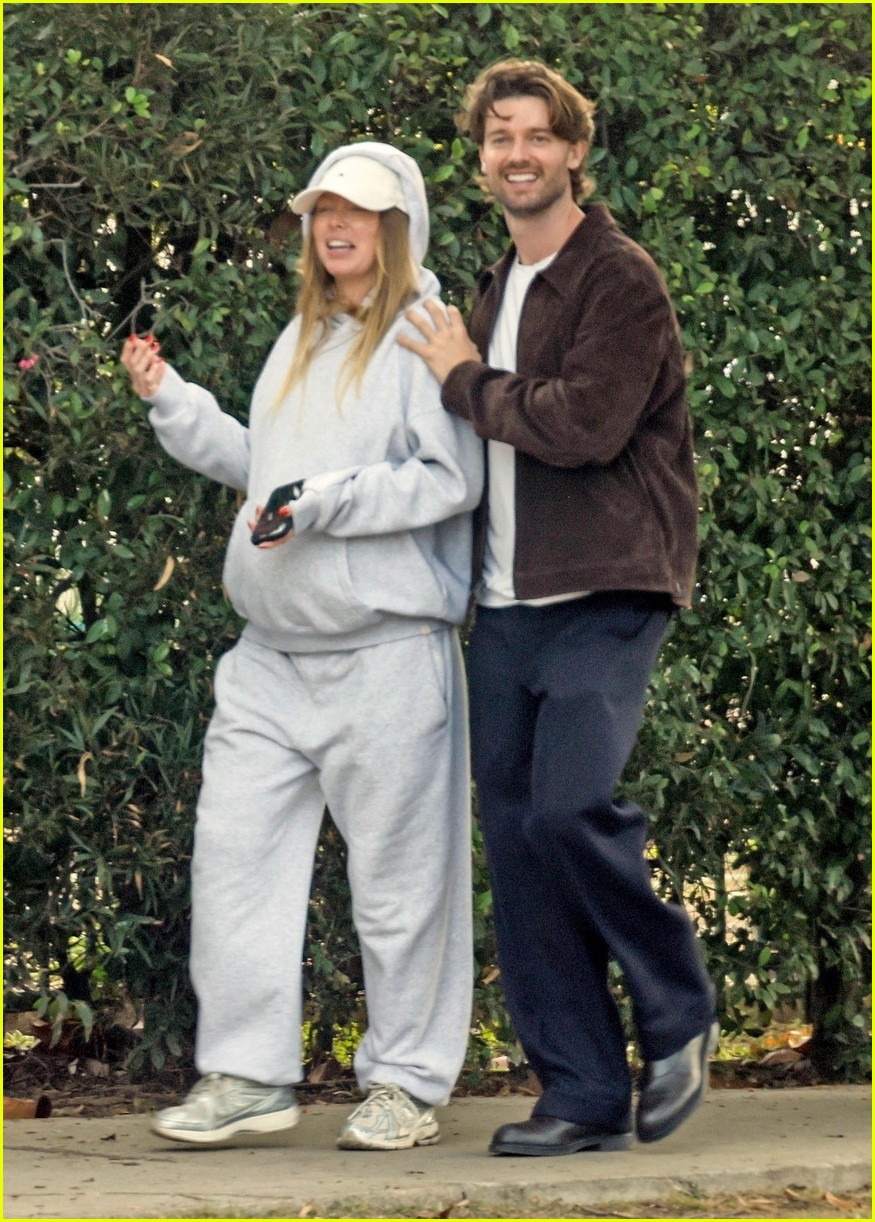 Patrick Schwarzenegger & Fiancee Abby Champion Put on Cute PDA During ...