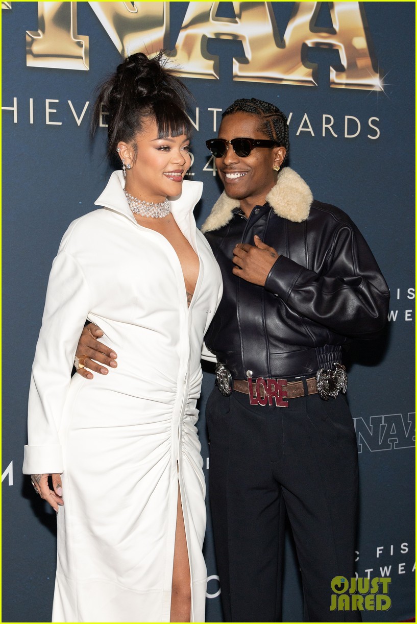 Rihanna is Vision in White at Footwear News Achievement Awards 2024 ...