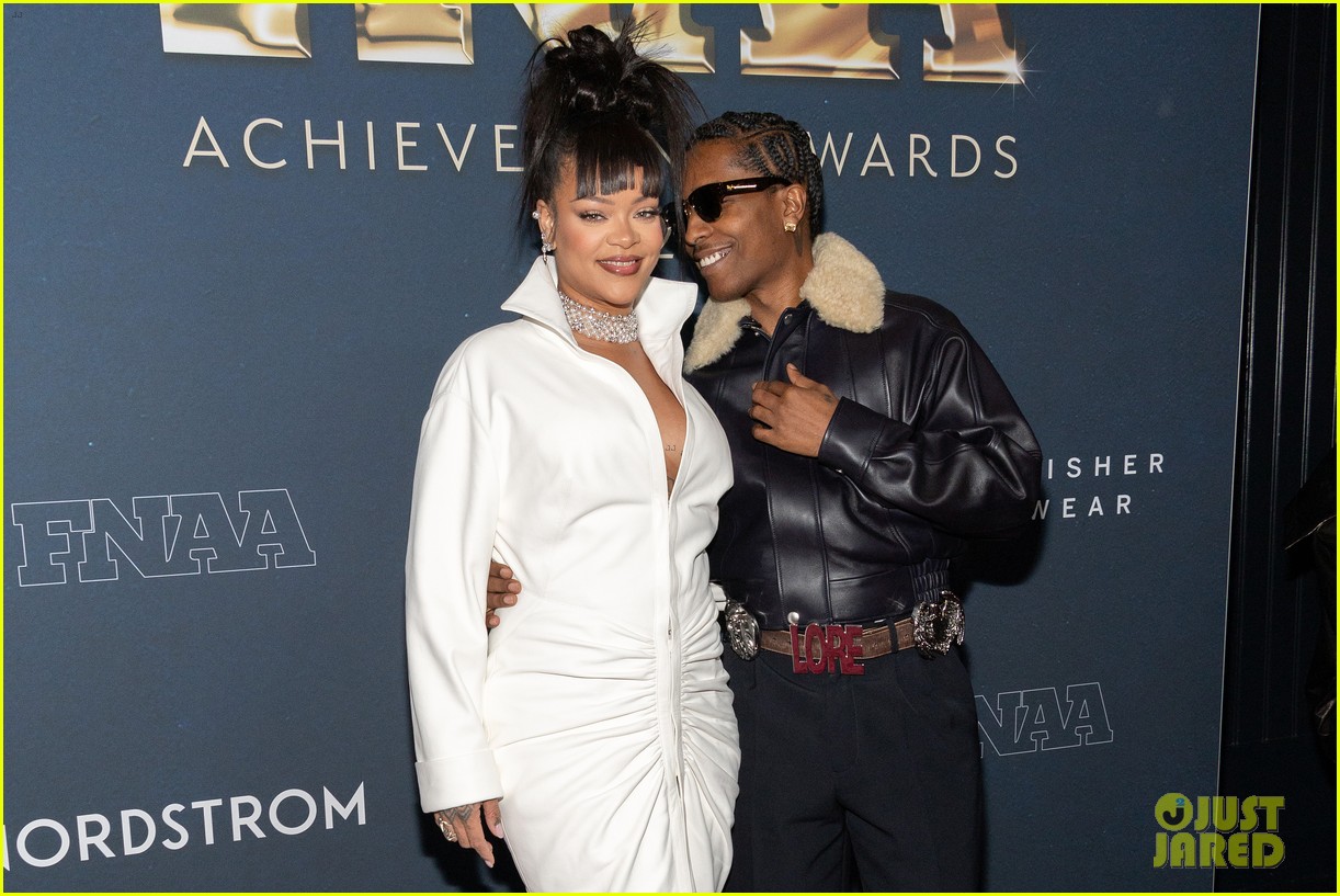 Rihanna is Vision in White at Footwear News Achievement Awards 2024 ...