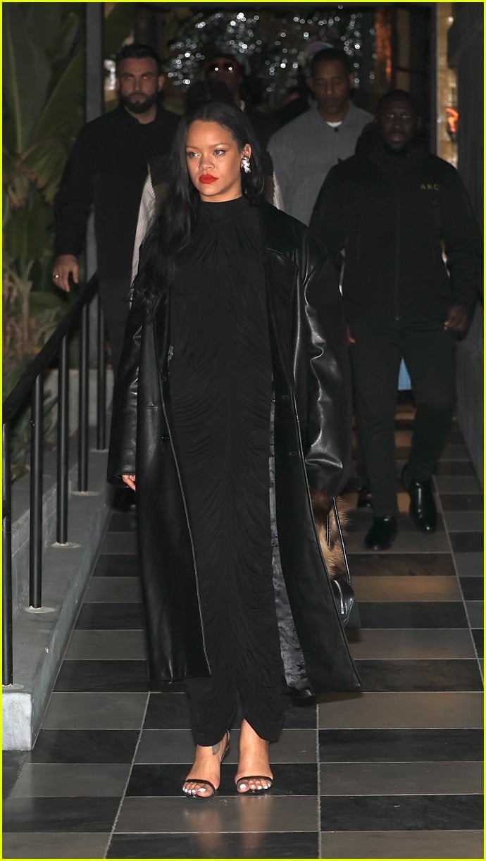 Rihanna & A$AP Rocky Hold Hands During Their Monday Date Night in L.A ...