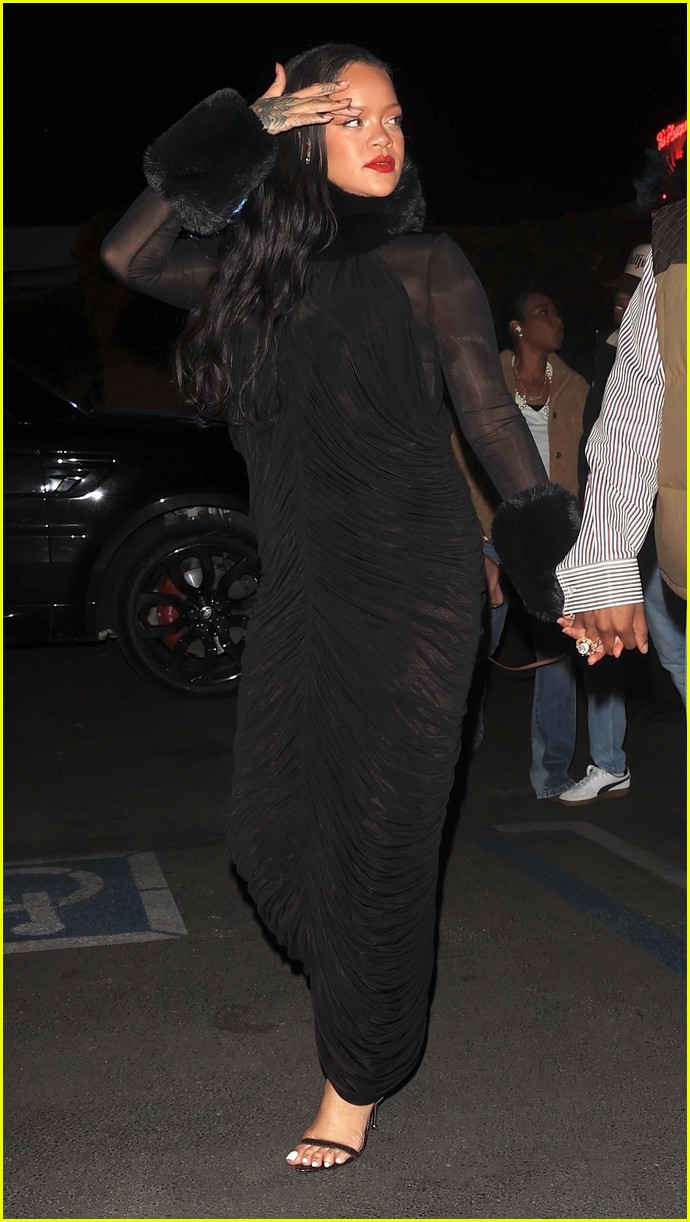 Rihanna & A$AP Rocky Hold Hands During Their Monday Date Night in L.A ...