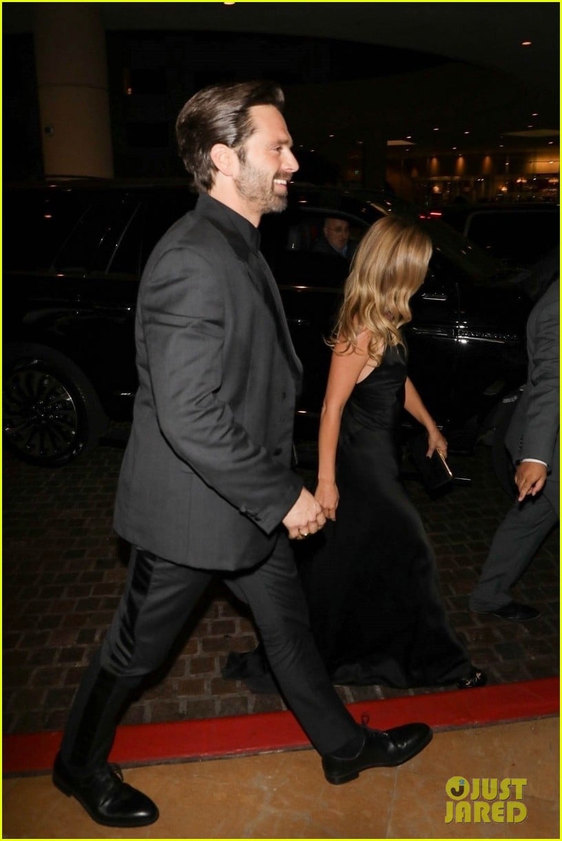 Sebastian Stan & Annabelle Wallis Make Rare Appearance Together While ...