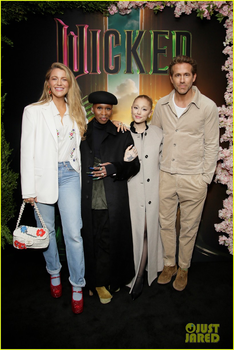 Blake Lively & Ryan Reynolds Support 'Wicked' Cast at NYC Screening, Peter Dinklage Finally ...