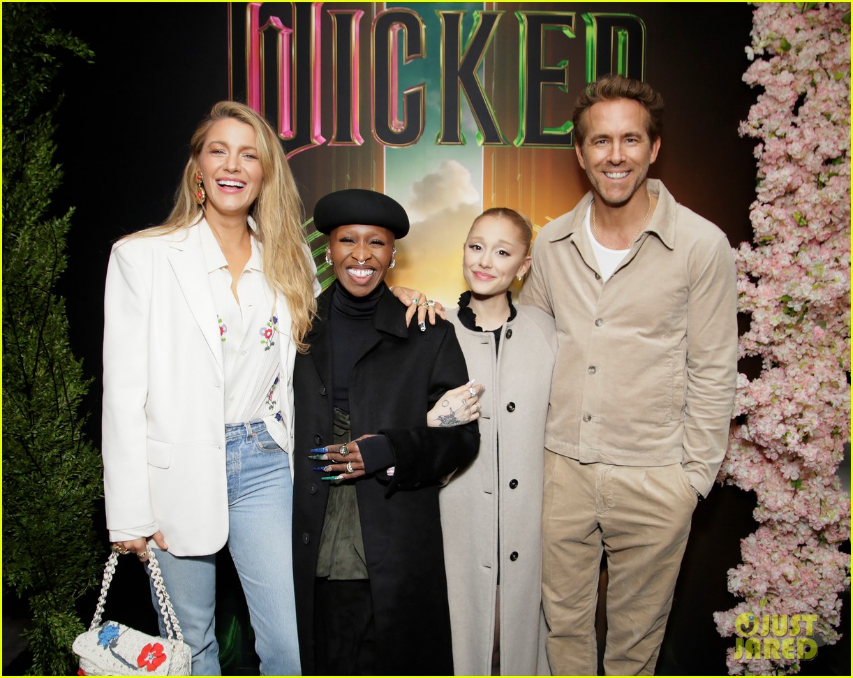 Blake Lively & Ryan Reynolds Support 'Wicked' Cast at NYC Screening, Peter Dinklage Finally ...