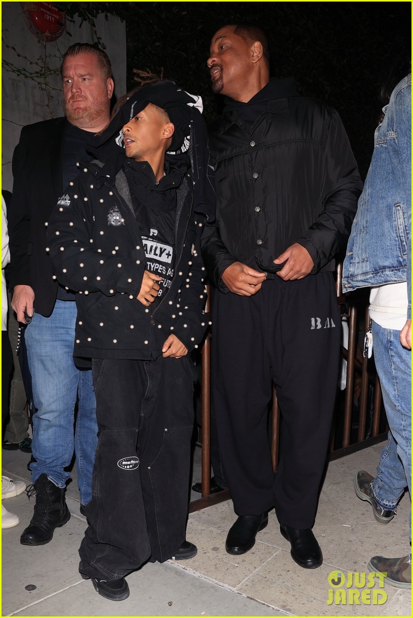 Will Smith Enjoys a Rare Father-Son Night Out With Jaden in West ...