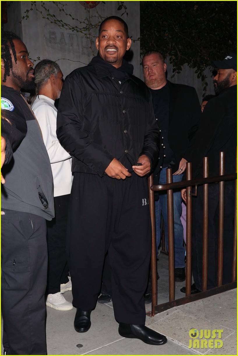 Will Smith Enjoys a Rare Father-Son Night Out With Jaden in West ...