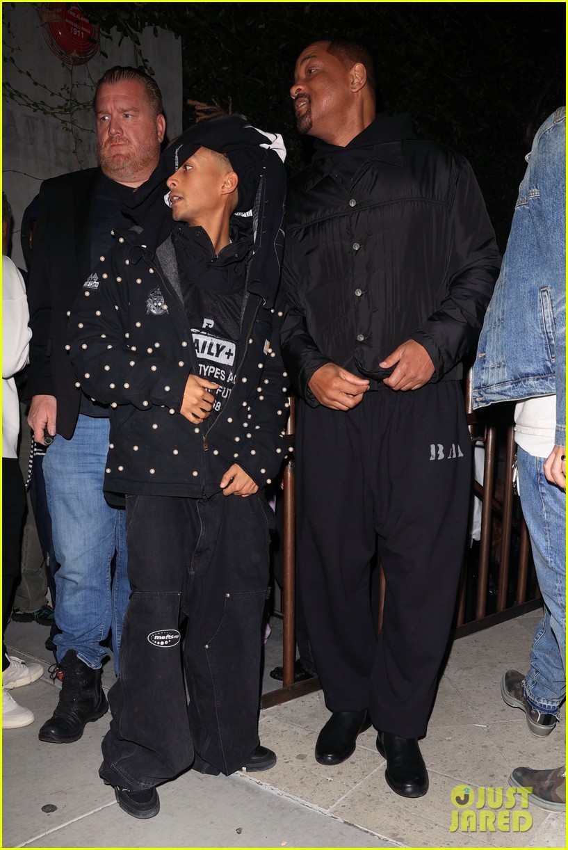 Will Smith Enjoys a Rare Father-Son Night Out With Jaden in West ...