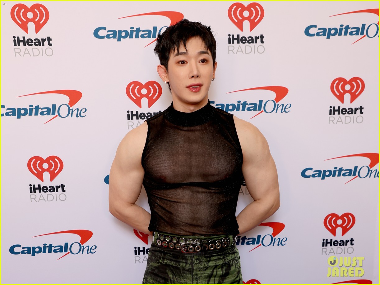 K-Pop Star Wonho Bares Muscles in Sheer Tank at Jingle Ball Tour's ...
