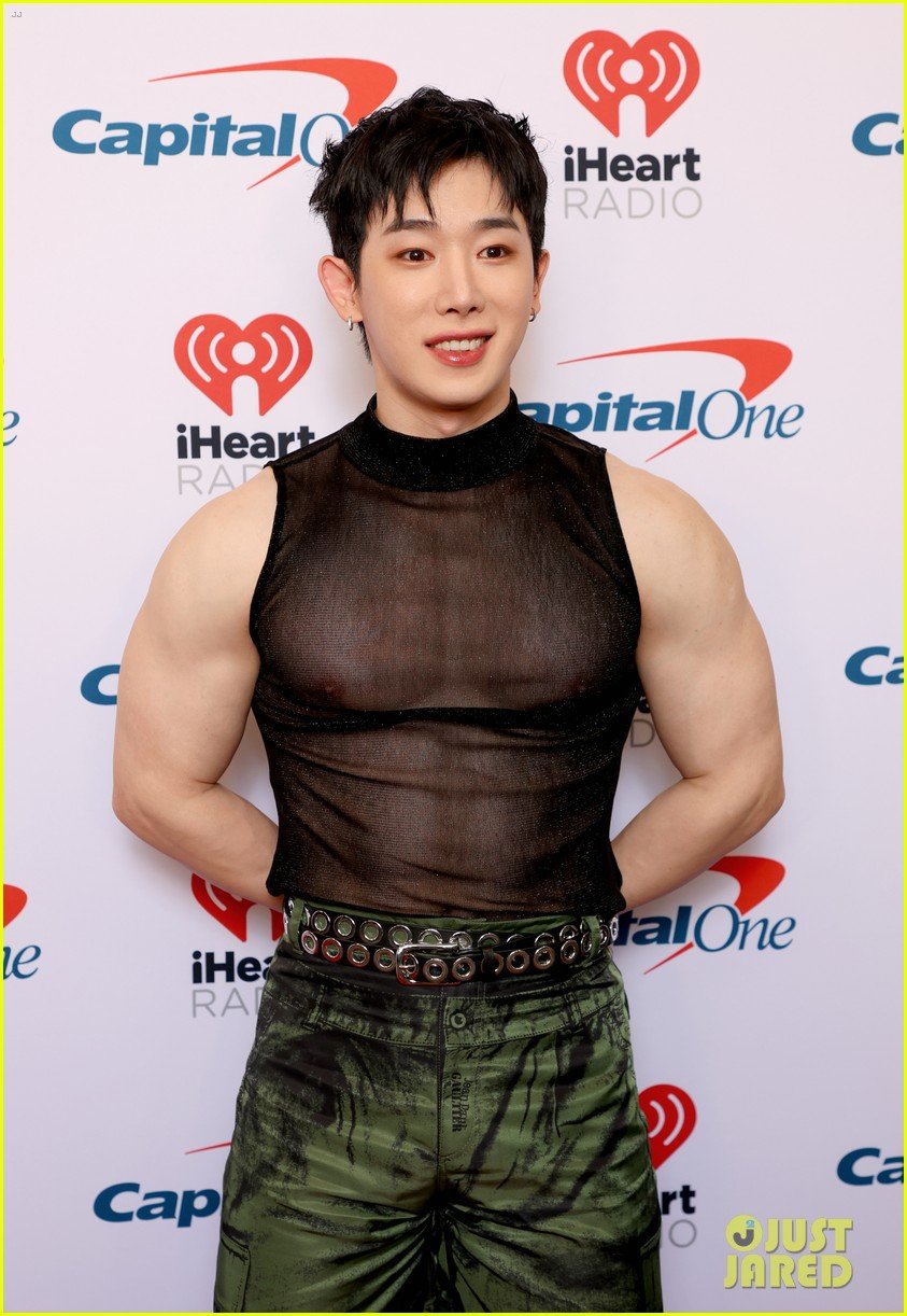K-Pop Star Wonho Bares Muscles in Sheer Tank at Jingle Ball Tour's ...