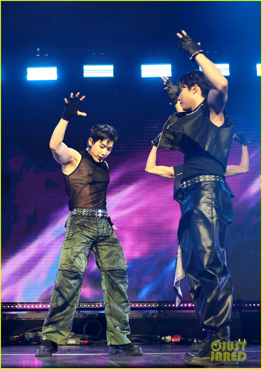 K-Pop Star Wonho Bares Muscles in Sheer Tank at Jingle Ball Tour's ...