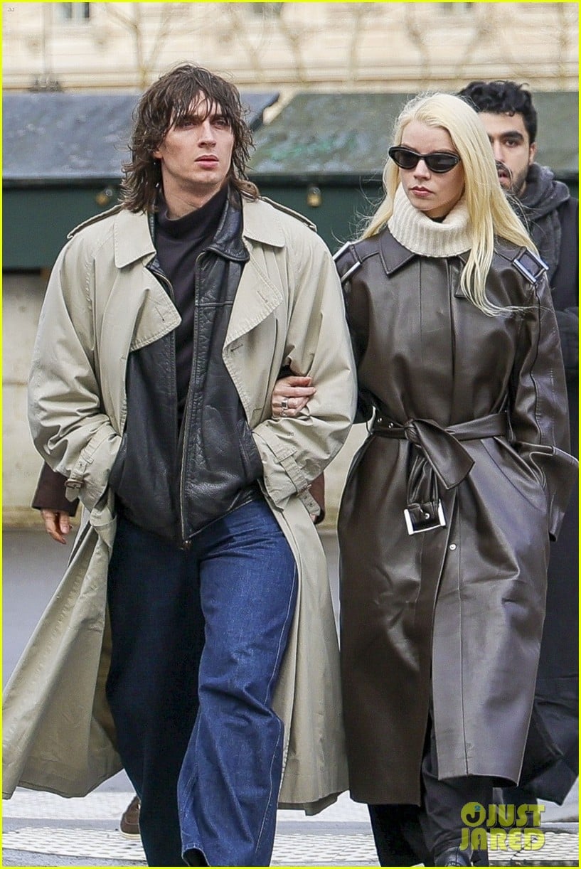Anya Taylor-Joy & Husband Malcolm McRae Enjoy Romantic Day Out in Paris ...