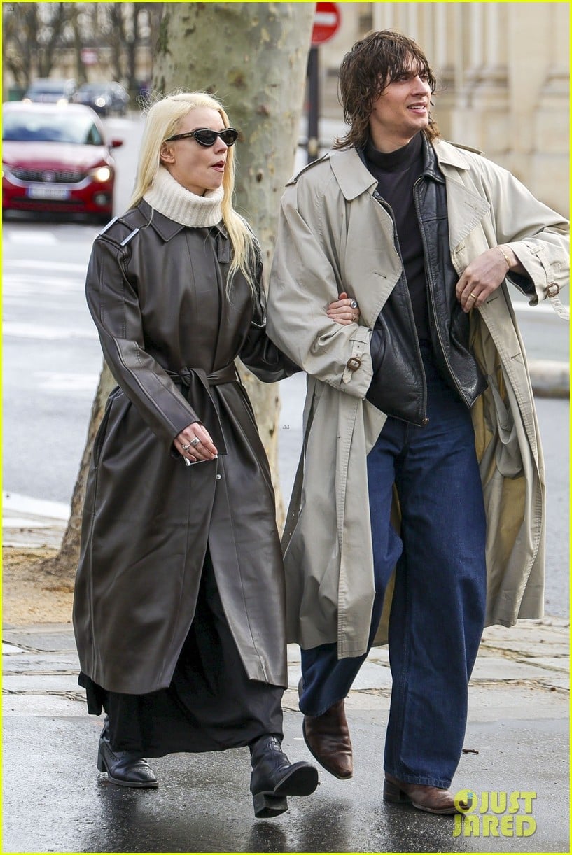 Anya Taylor-Joy & Husband Malcolm McRae Enjoy Romantic Day Out in Paris ...
