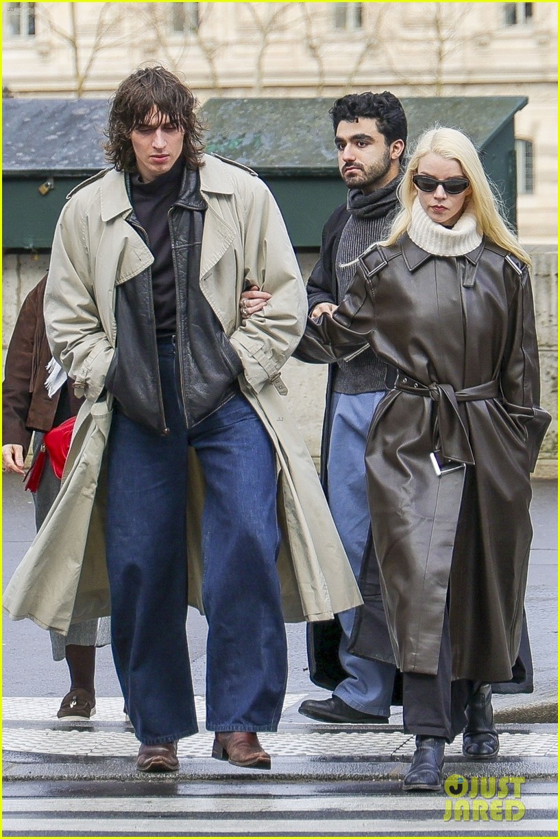 Anya Taylor-Joy & Husband Malcolm McRae Enjoy Romantic Day Out in Paris ...