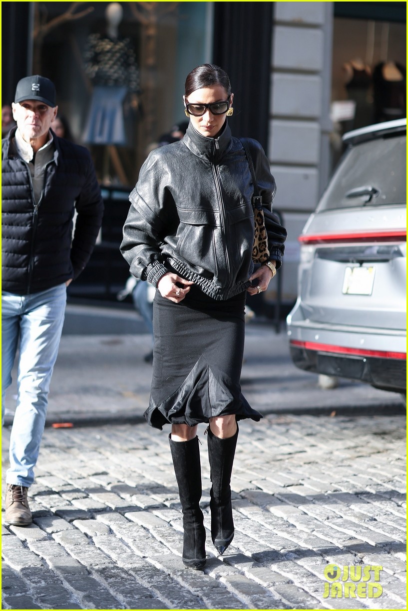 Bella Hadid Puts on Fashionable Display During Trip to NYC: Photo ...