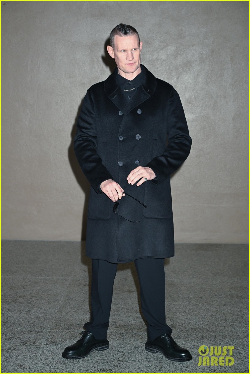 'The Brutalist' Costars Adrien Brody & Joe Alwyn Attend Giorgio Armani Show During Milan Fashion ...