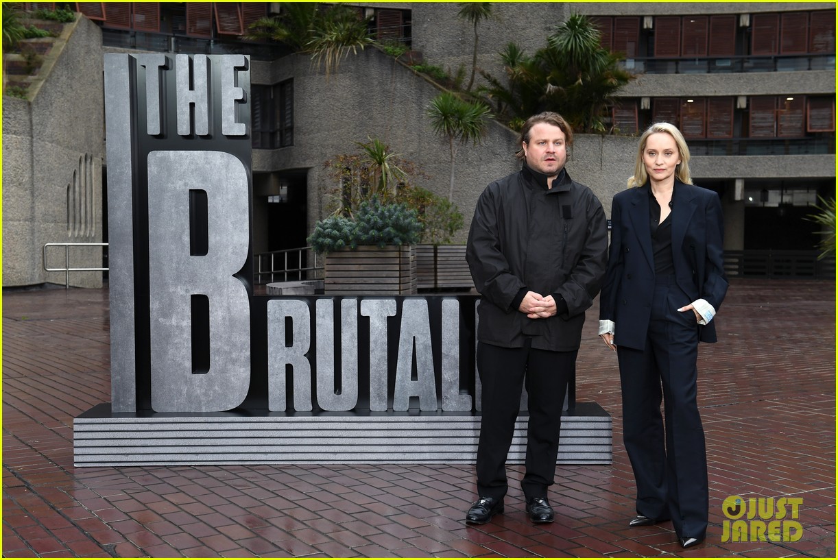 Joe Alwyn Does 'The Brutalist' Press in NYC While Cast Attends UK ...