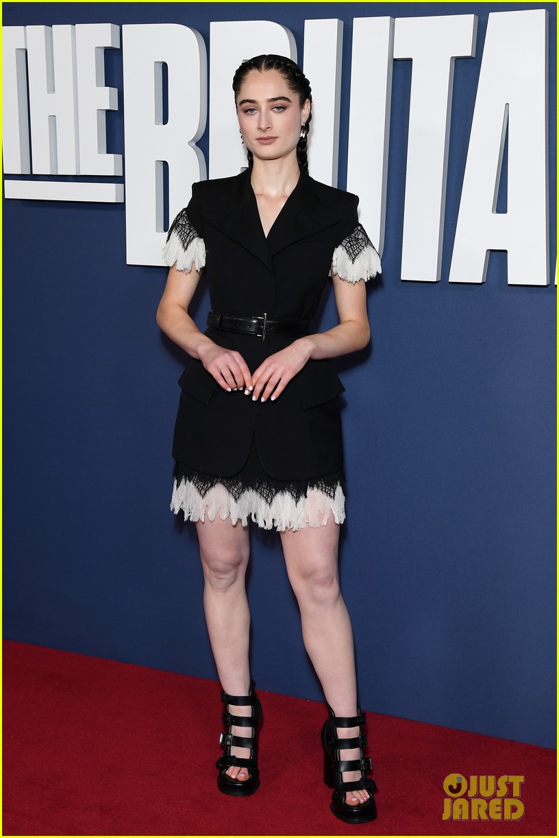 Joe Alwyn Does 'The Brutalist' Press in NYC While Cast Attends UK ...