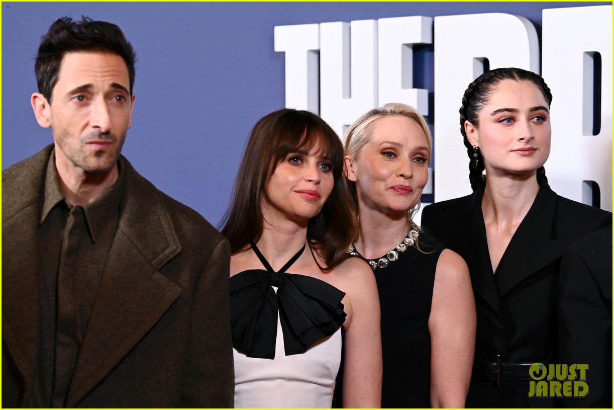 Joe Alwyn Does 'The Brutalist' Press in NYC While Cast Attends UK Premiere: Photo 5114900 ...