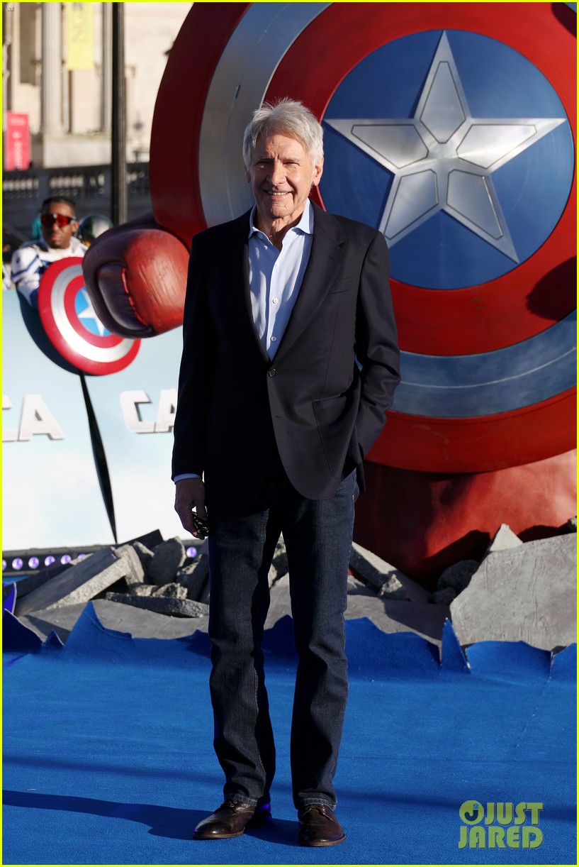 Anthony Mackie, Harrison Ford & Danny Ramirez Unite on 'Captain America ...