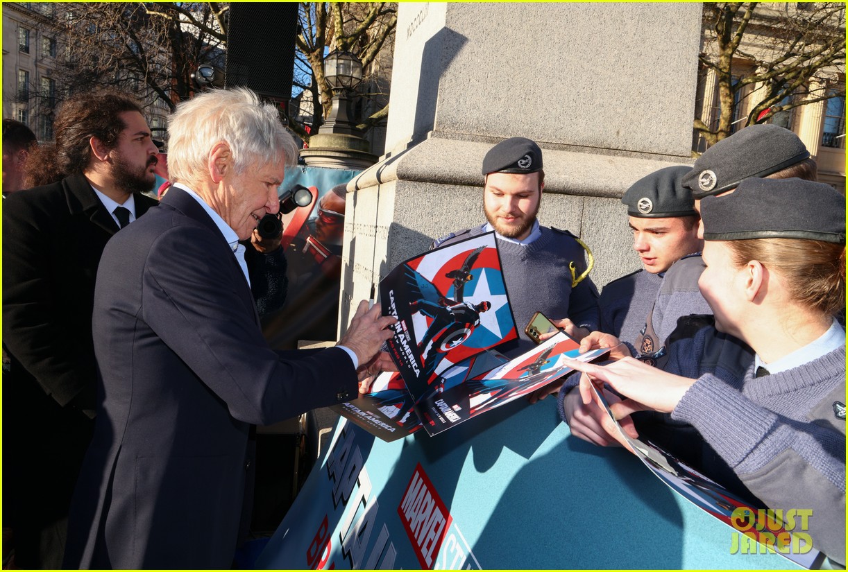 Anthony Mackie, Harrison Ford & Danny Ramirez Unite on 'Captain America ...