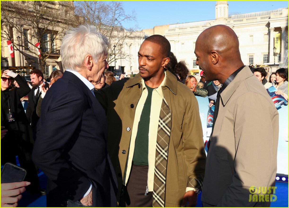 Anthony Mackie, Harrison Ford & Danny Ramirez Unite on 'Captain America ...