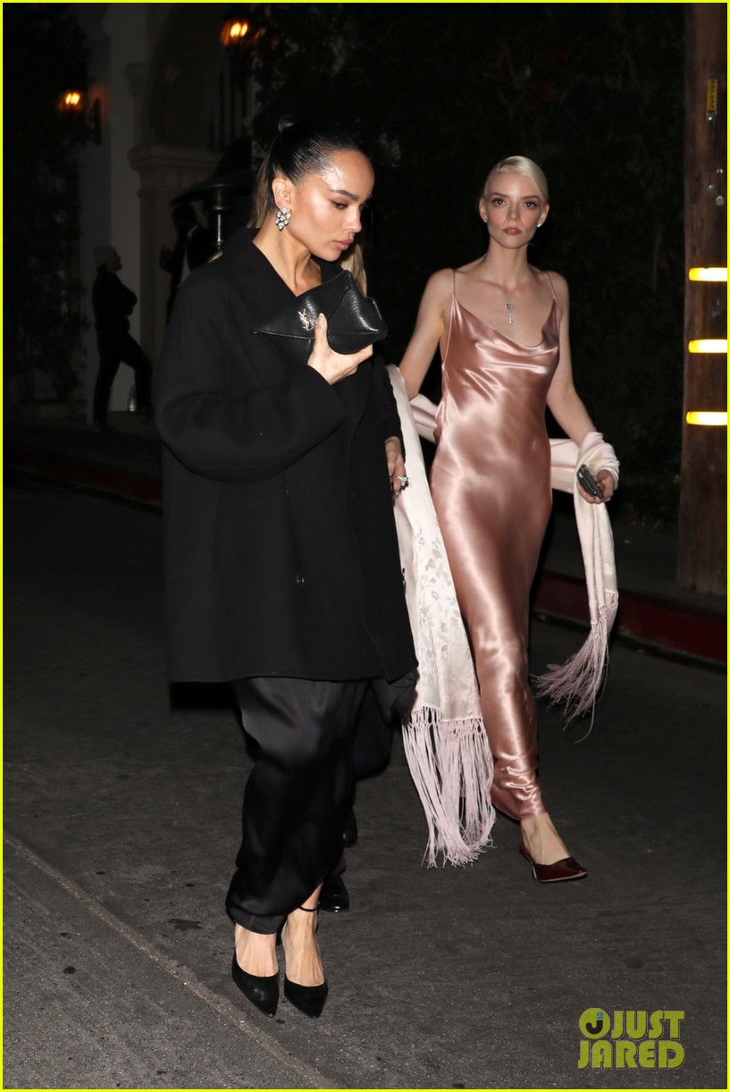 Zoe Kravitz, Cara Delevingne, & Anya Taylor-Joy Hit Up Golden Globes After-Parties Together ...