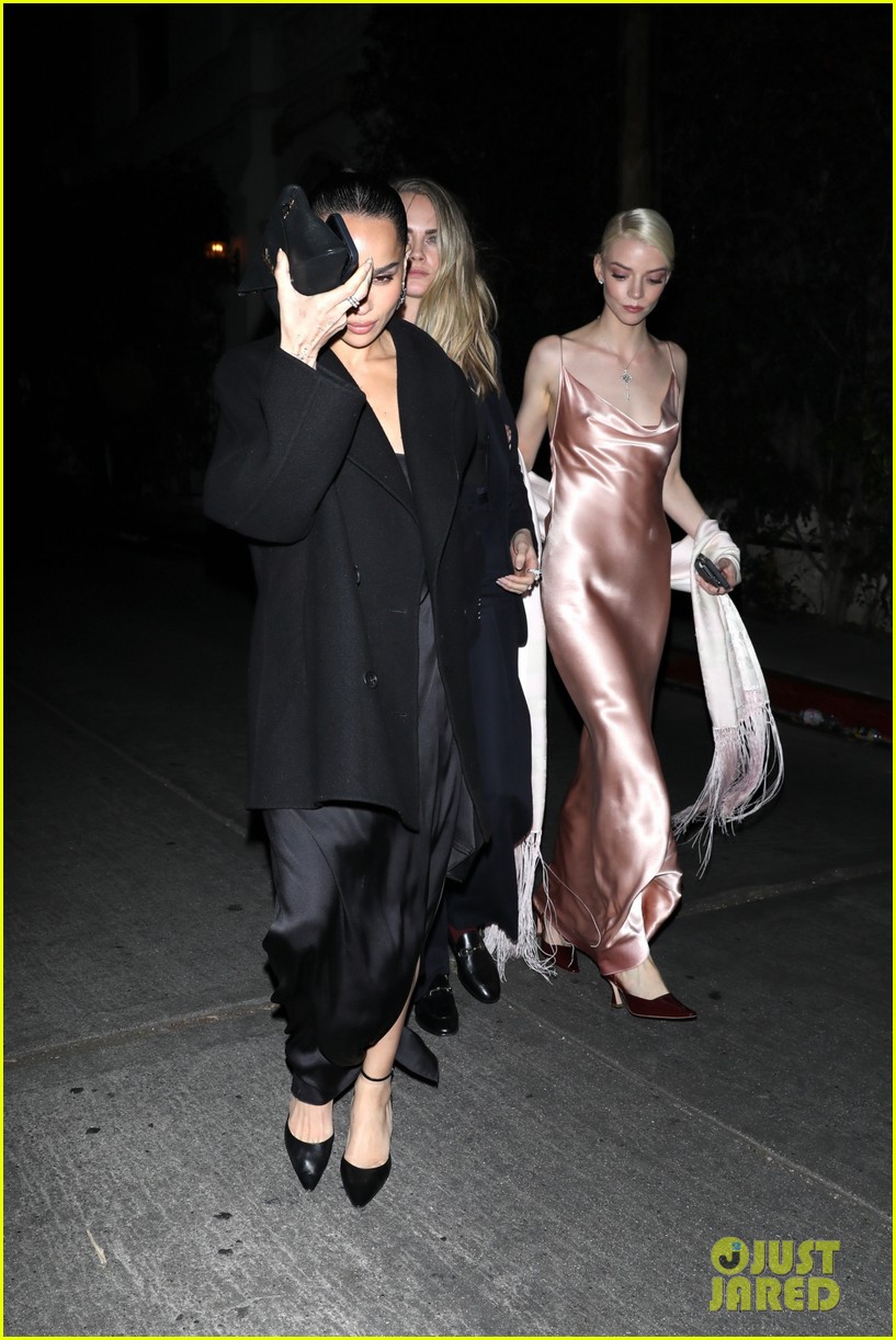 Zoe Kravitz, Cara Delevingne, & Anya Taylor-Joy Hit Up Golden Globes After-Parties Together ...