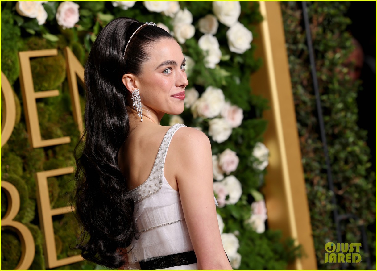 Demi Moore & 'The Substance' Co-Star Margaret Qualley Arrive in Style for Golden Globes 2025 ...