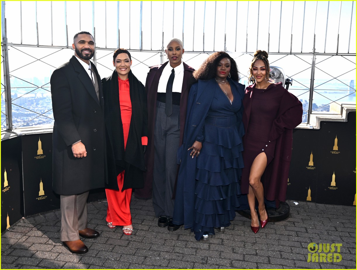 Meagan Good, Grace Byers & More 'Harlem' Stars Hit Up Empire State ...