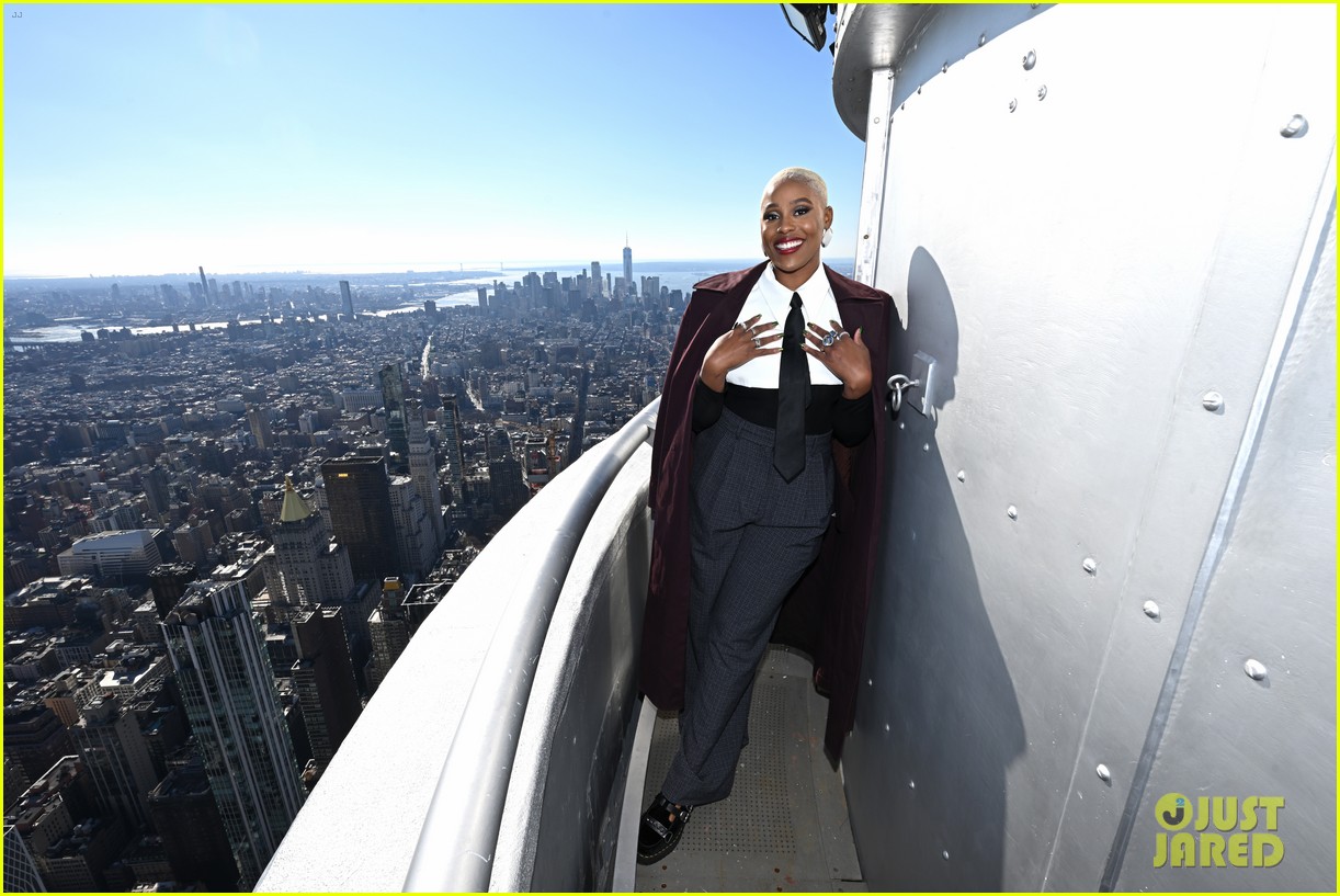 Meagan Good, Grace Byers & More 'Harlem' Stars Hit Up Empire State ...