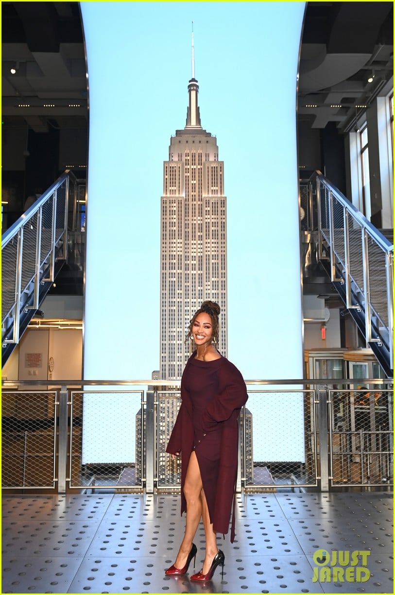 Meagan Good, Grace Byers & More 'Harlem' Stars Hit Up Empire State ...