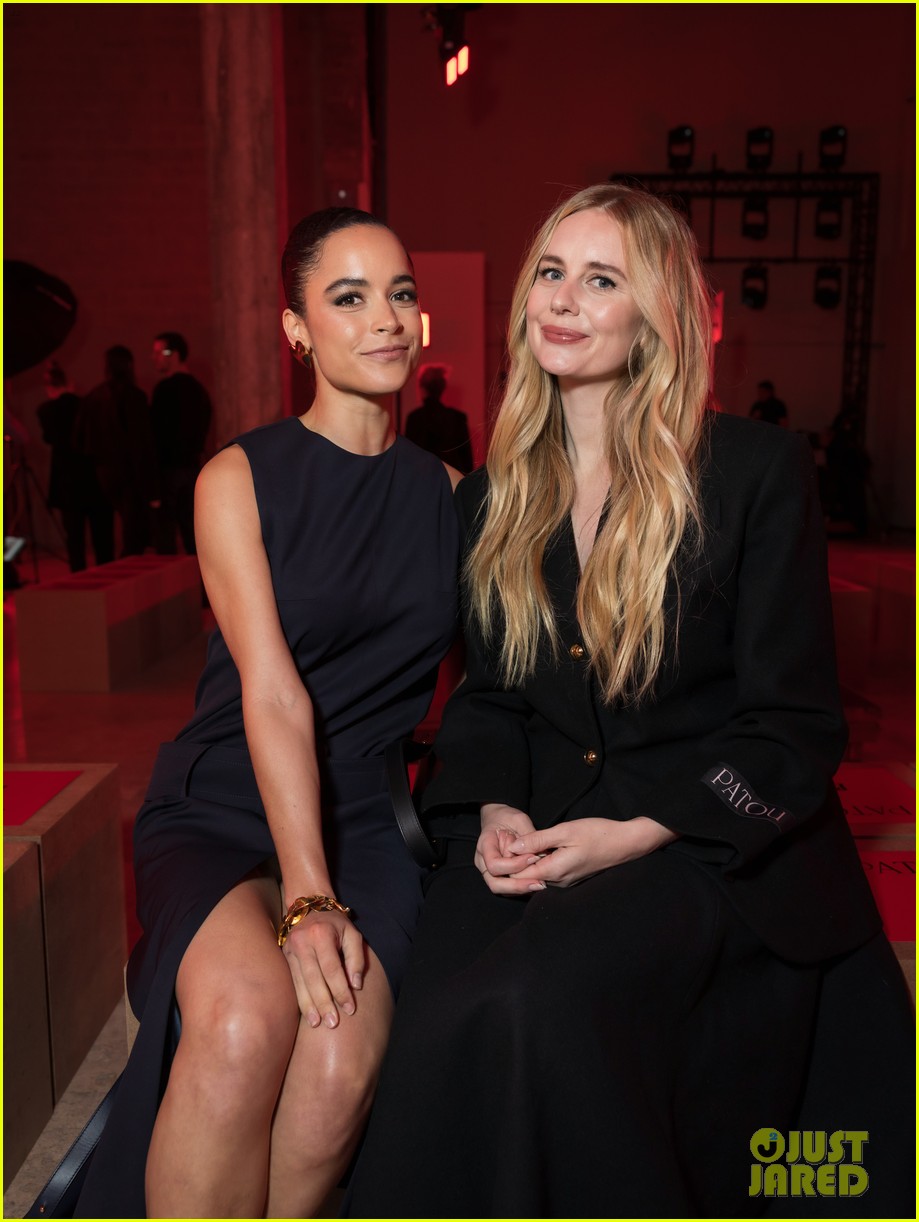 Kelly Rutherford is Joined by Son Hermés at Patou Fashion Show in Paris ...