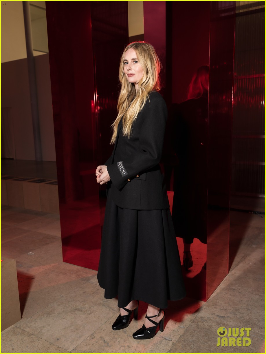 Kelly Rutherford is Joined by Son Hermés at Patou Fashion Show in Paris ...