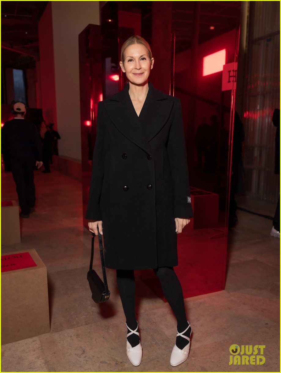 Kelly Rutherford is Joined by Son Hermés at Patou Fashion Show in Paris ...