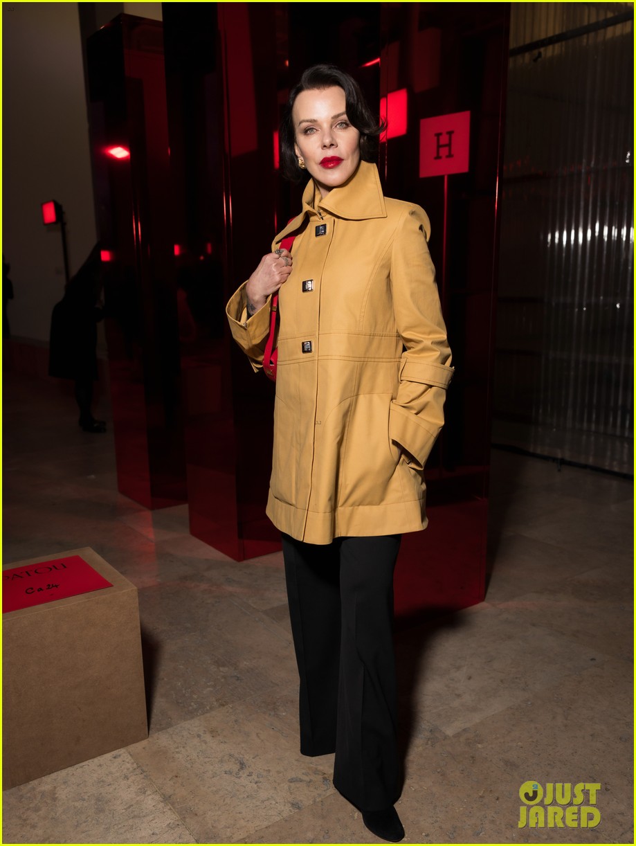 Kelly Rutherford is Joined by Son Hermés at Patou Fashion Show in Paris ...