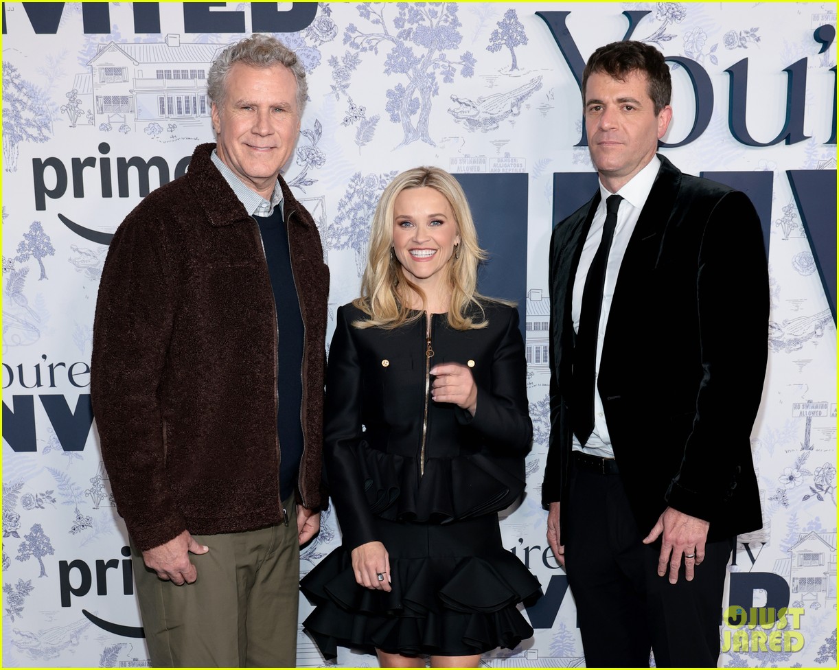 Reese Witherspoon & Will Ferrell Attend NYC Premiere of New Movie 'You're Cordially Invited ...