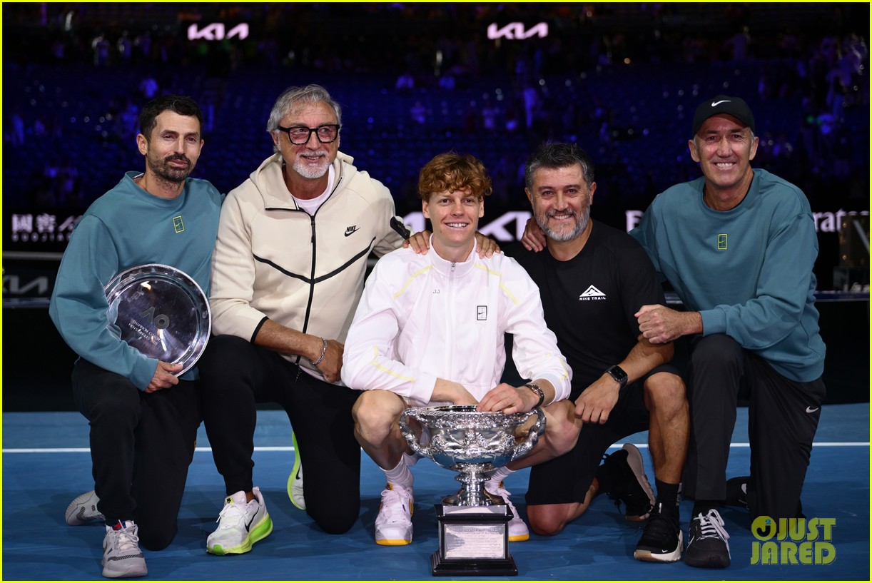 Photo: jannik australian open 2025 7 | Photo 5117618 | Just Jared: Entertainment News